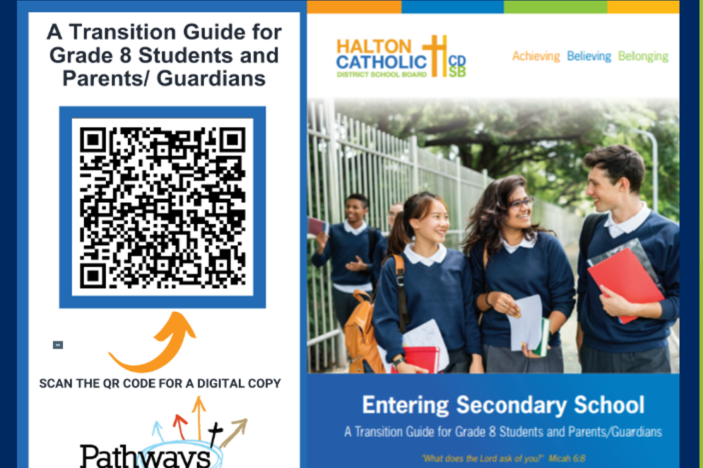 Grade 8 Information | Notre Dame Catholic Secondary School, Burlington