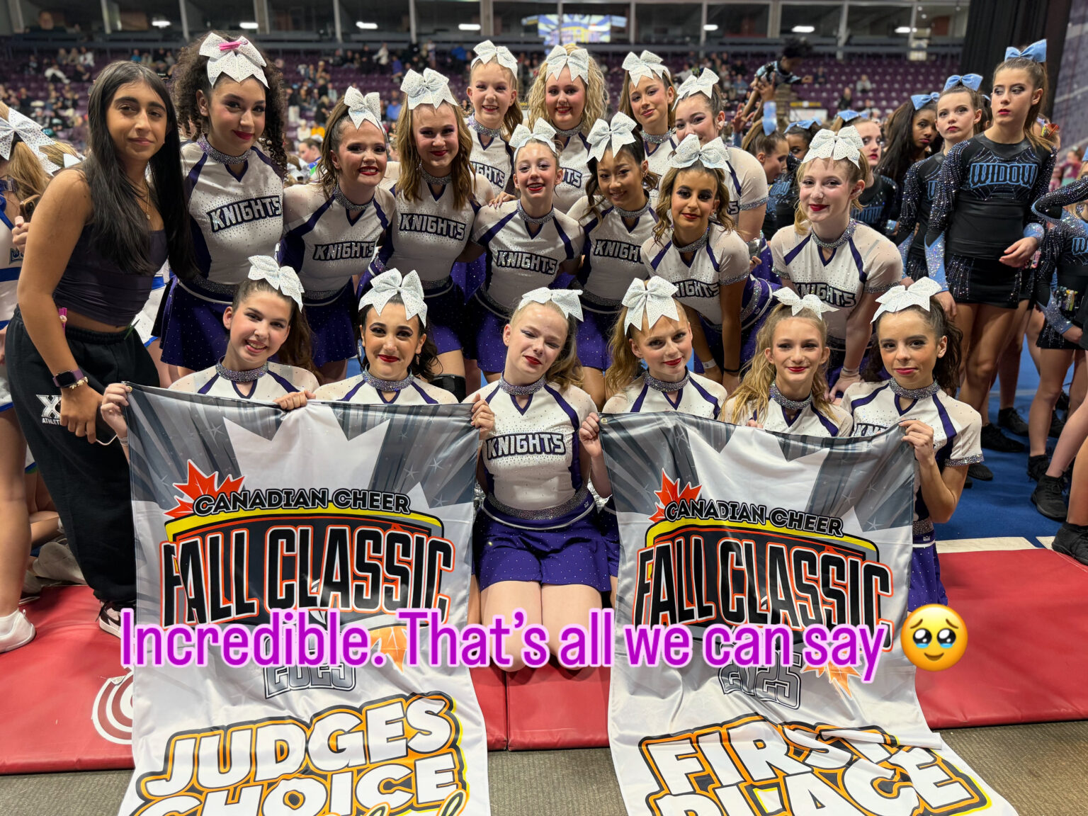 STFX Cheerleading Team – Outstanding Results at Canadian Cheer Fall ...