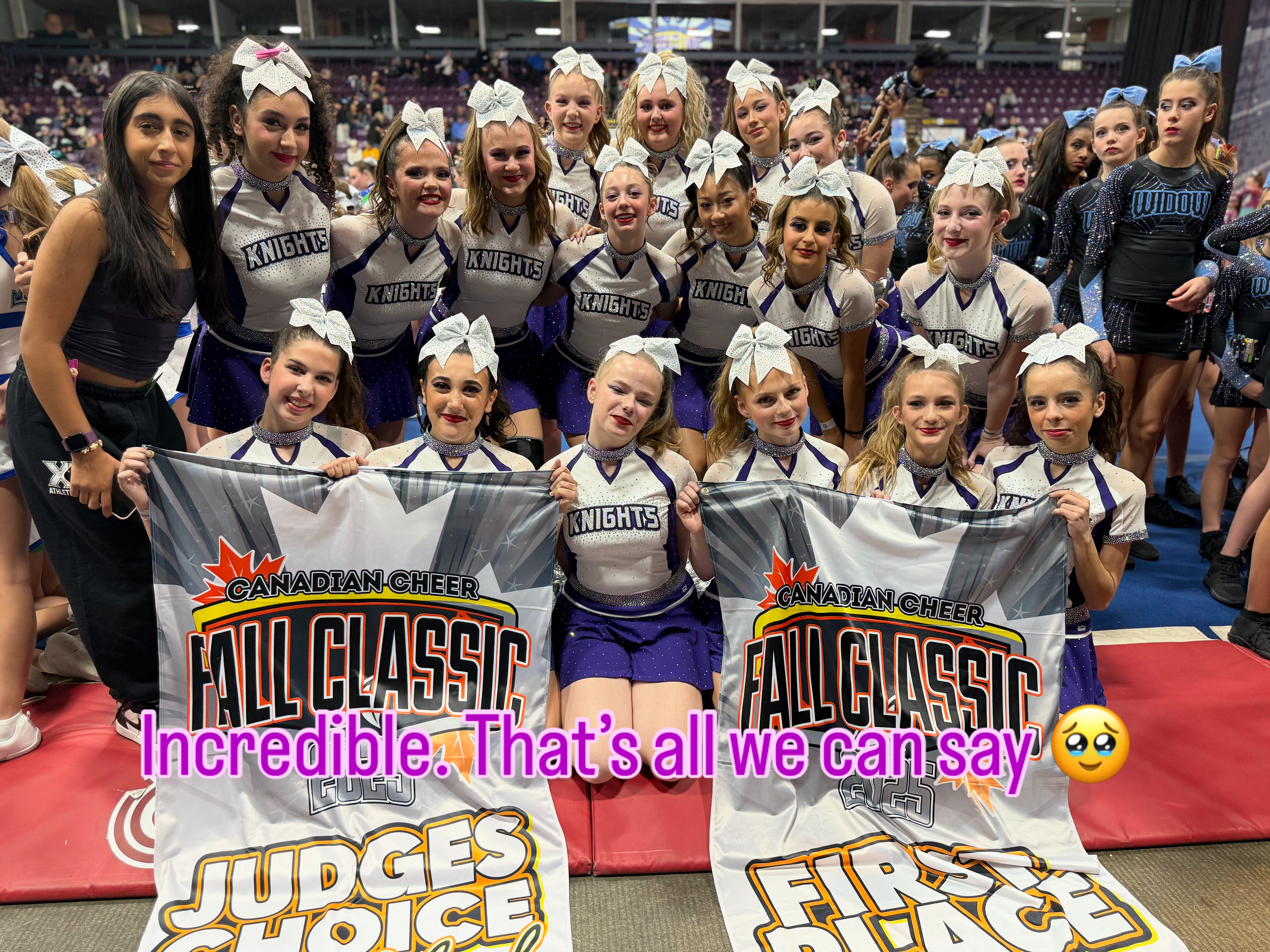 STFX Cheerleading Team – Outstanding Results at Canadian Cheer Fall ...
