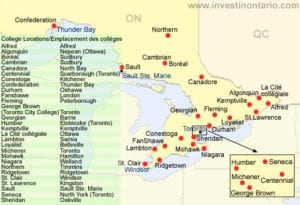 Ontario College Map and Information Sessions | Bishop Reding Catholic ...